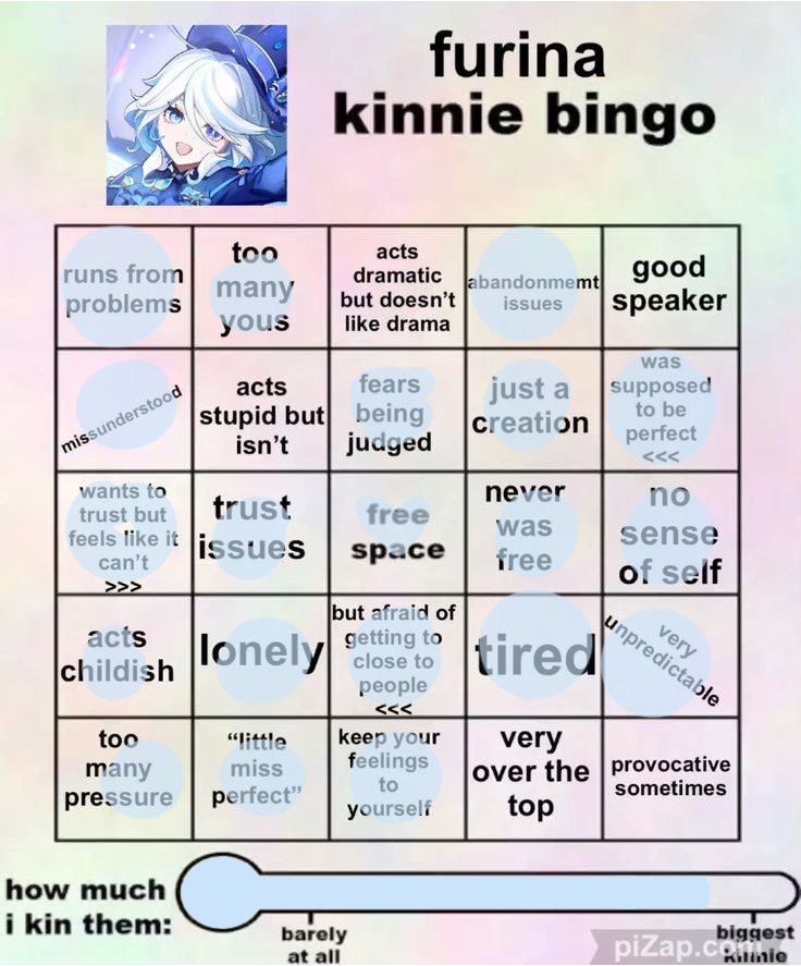 genshin kinnie bingo part9 Genshin Impact | HoYoLAB