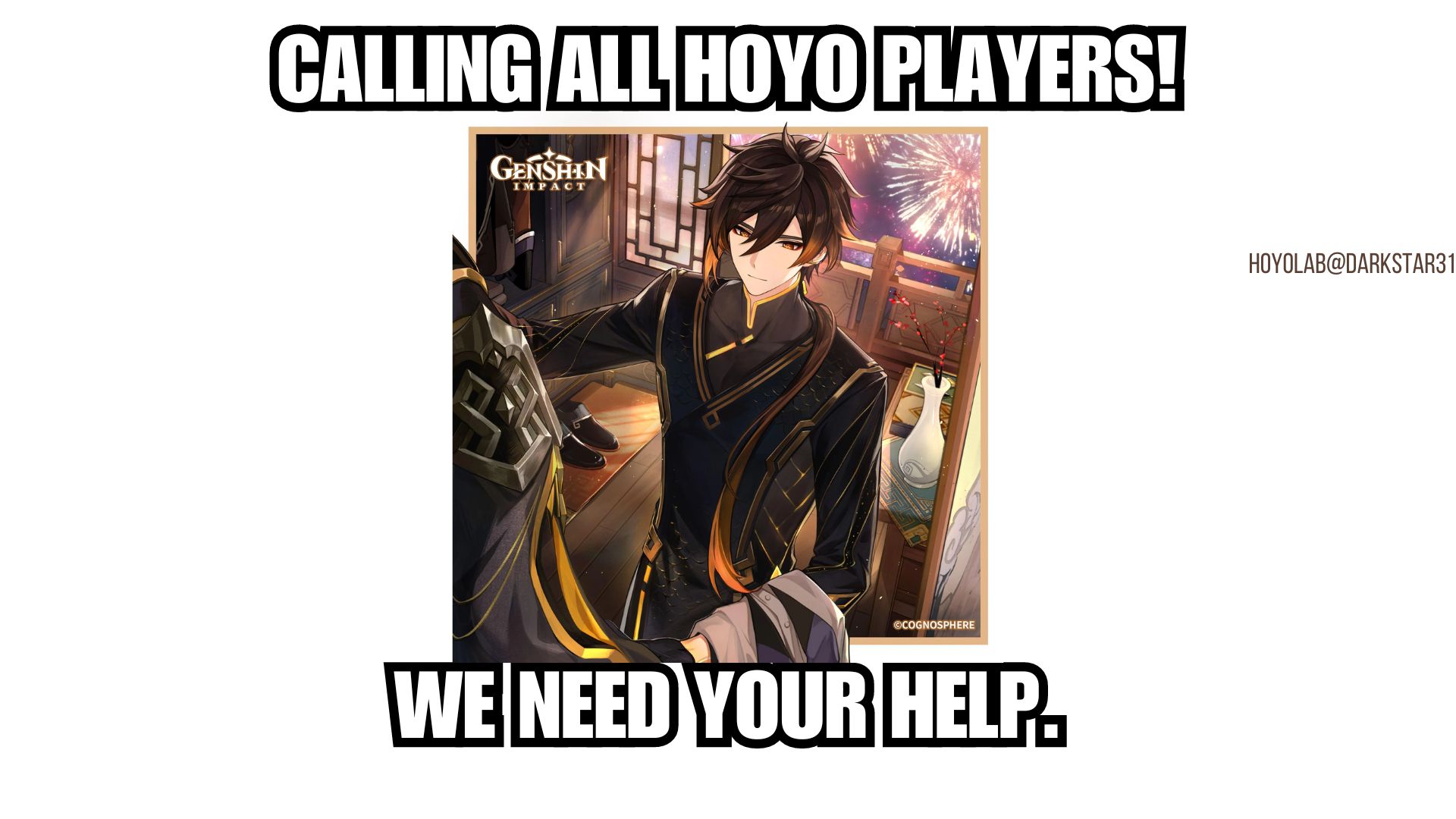 WE NEED YOUR HELP! Genshin Impact | HoYoLAB