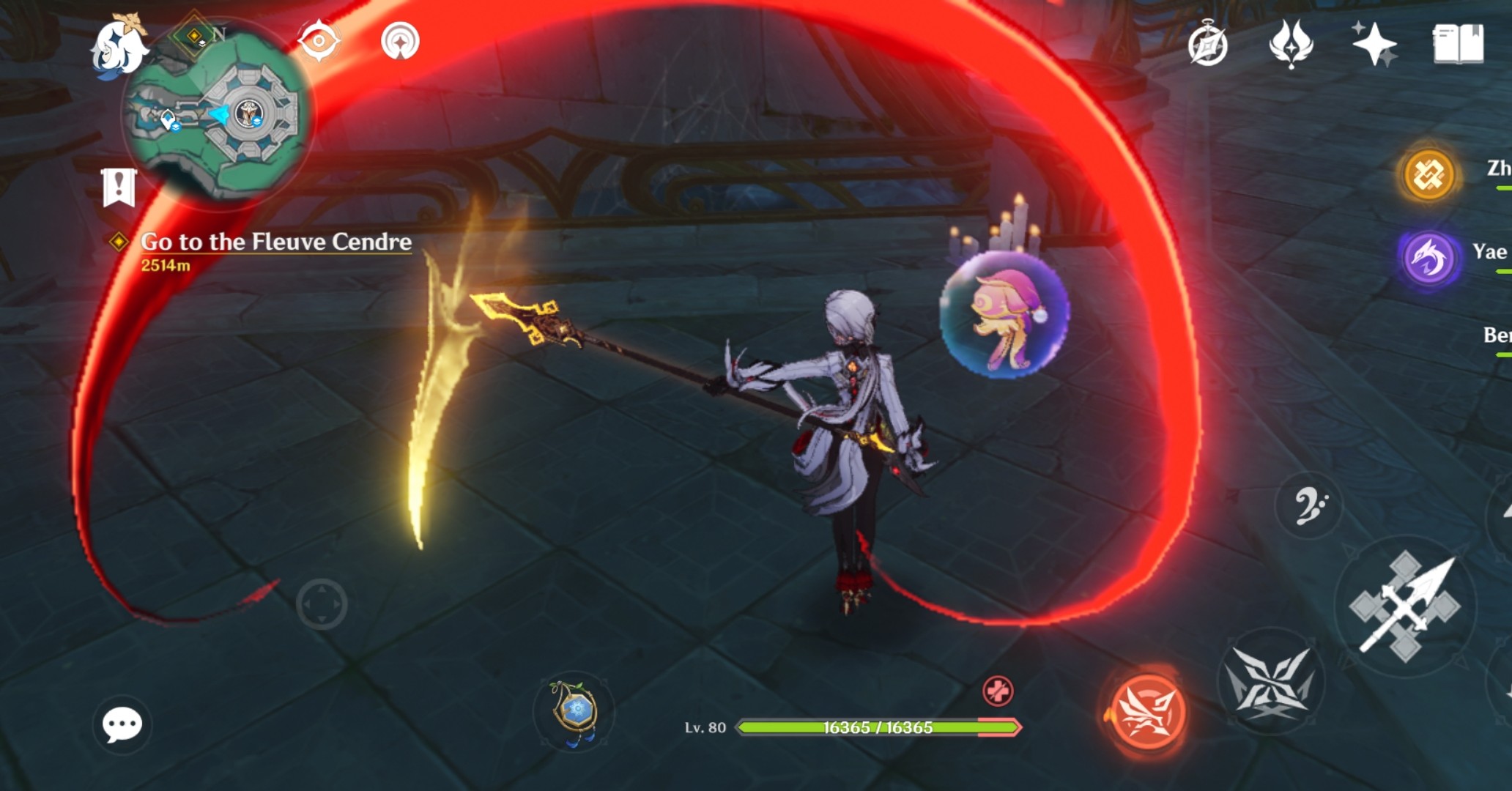 gold scythe Genshin Impact | HoYoLAB