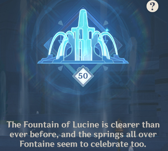Finally we can spend all the hydro sigils in the Fountain! Genshin ...