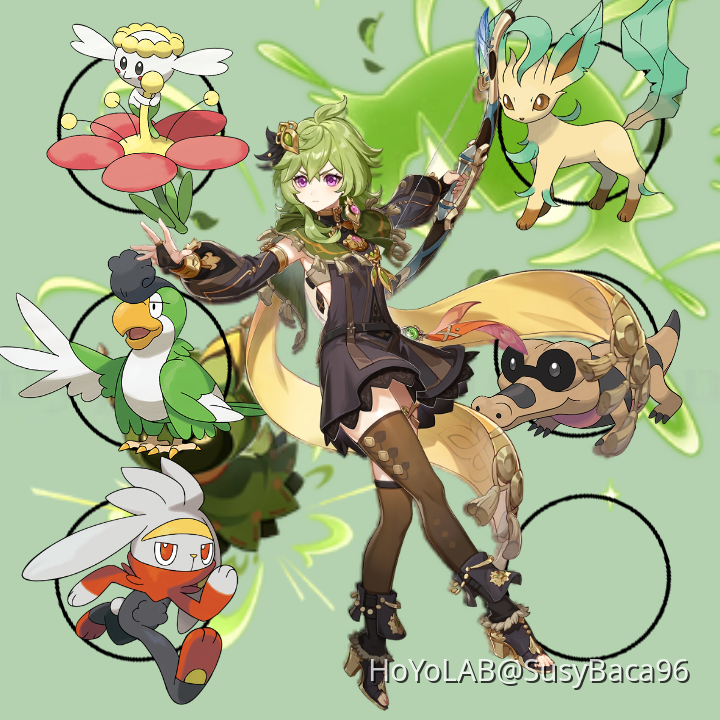 I gave all sumeru characters Pokemon! Genshin Impact | HoYoLAB