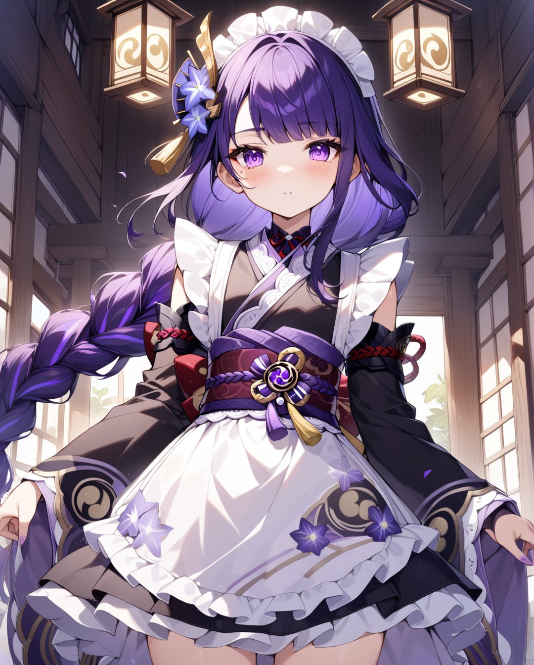 Shogun Raiden maid Genshin Impact | HoYoLAB
