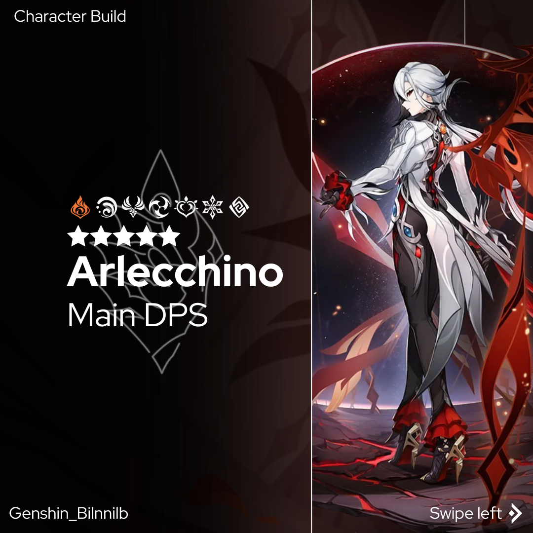 (4.6) Arlecchino Build Guide as Main DPS Genshin Impact | HoYoLAB