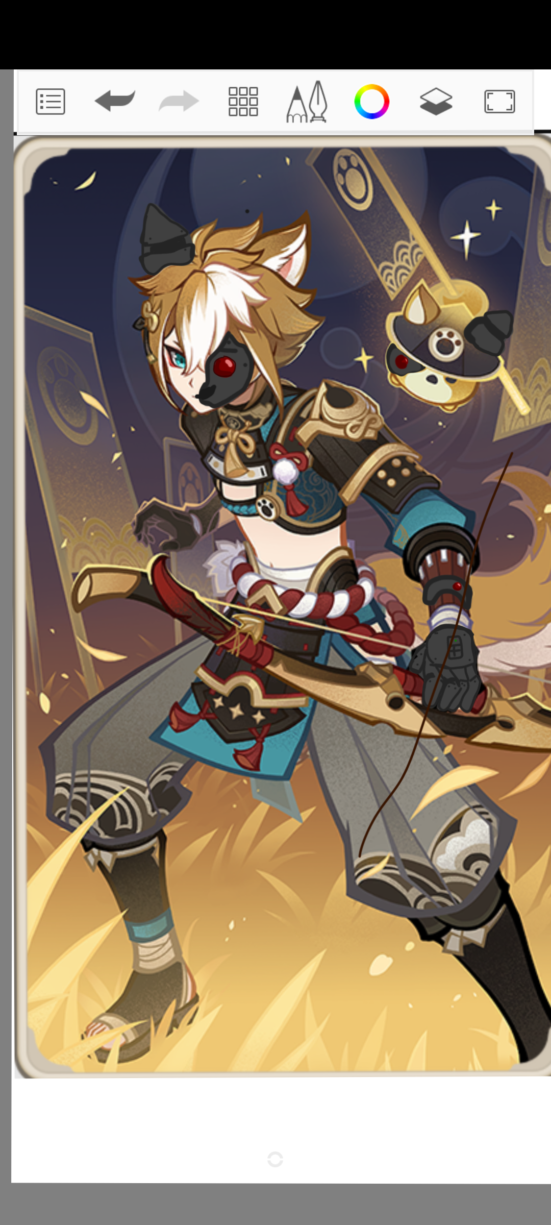 Robot gorou (redesign) Genshin Impact | HoYoLAB