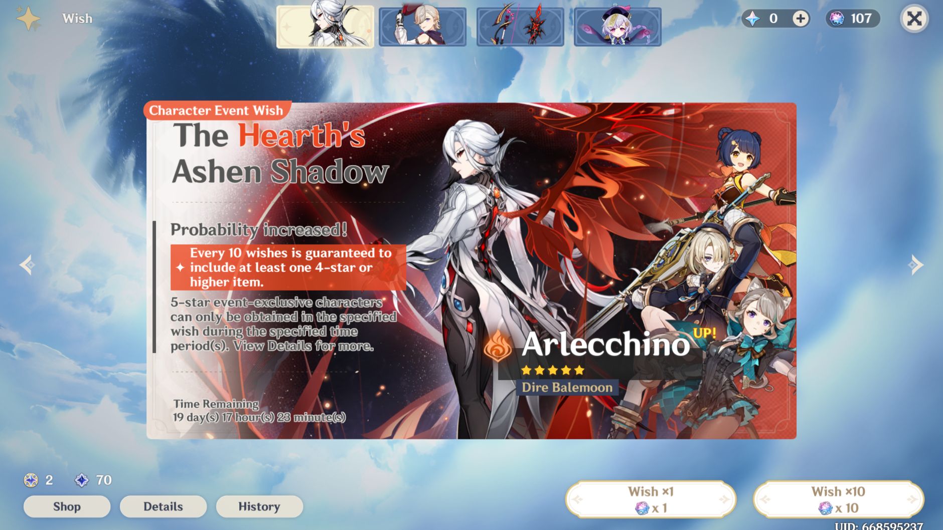 Day 42 of saving for arlecchino Genshin Impact | HoYoLAB