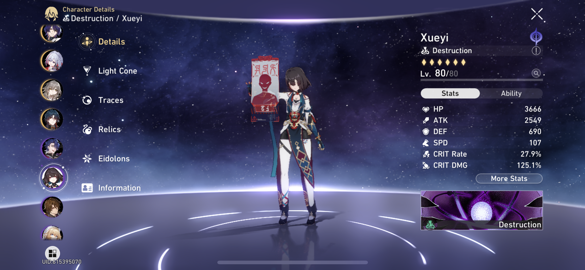 Rate the Build: Xueyi edition Honkai: Star Rail | HoYoLAB