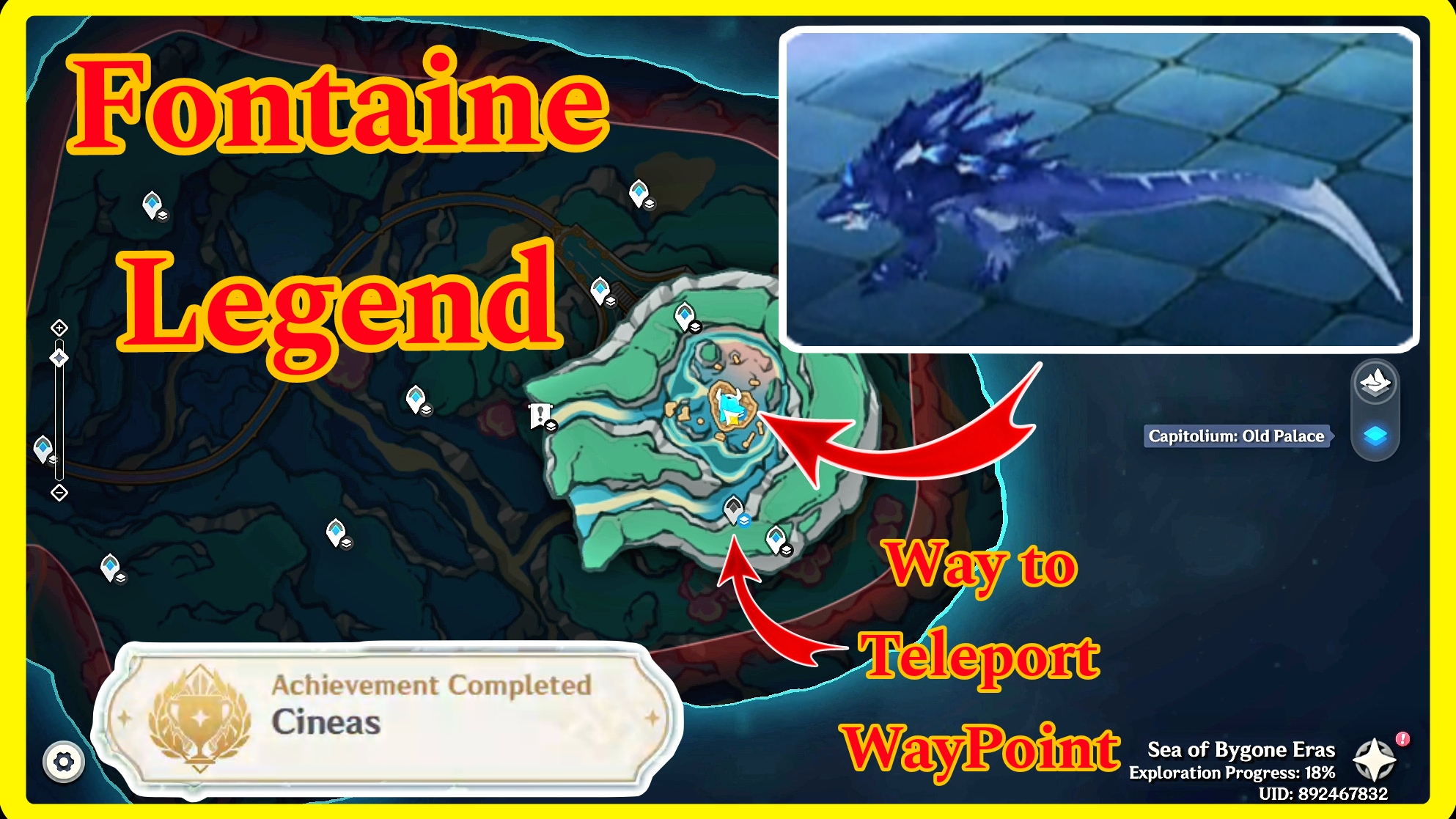New Fontaine Local Legend in 4.6 Achievement | World Quests & Puzzles ...