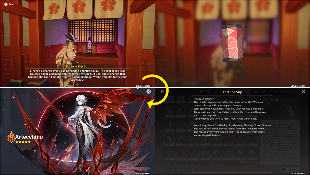 Grand Narukami Shrine Fortune Slips Work Genshin Impact | HoYoLAB