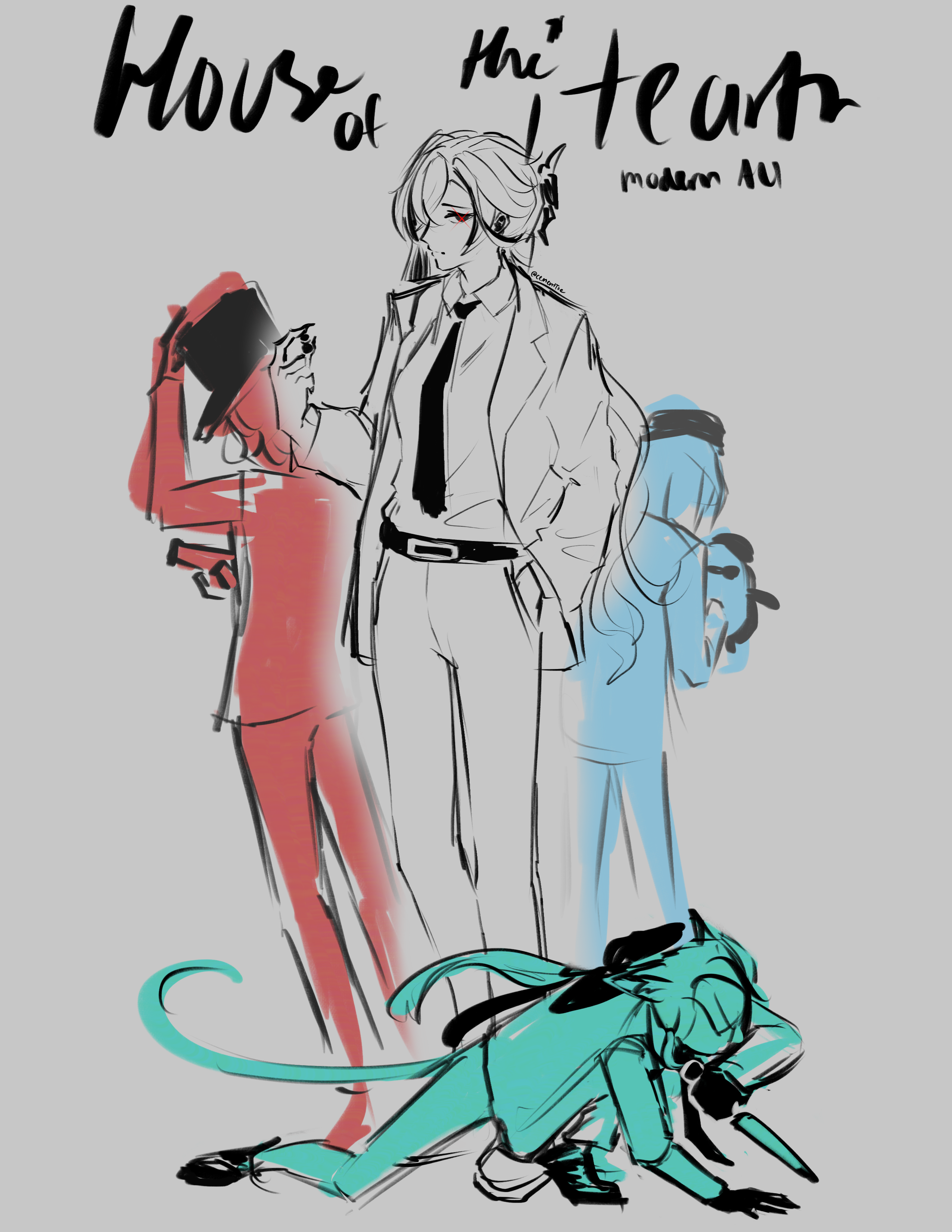 Modern AU Genshin Impact | HoYoLAB