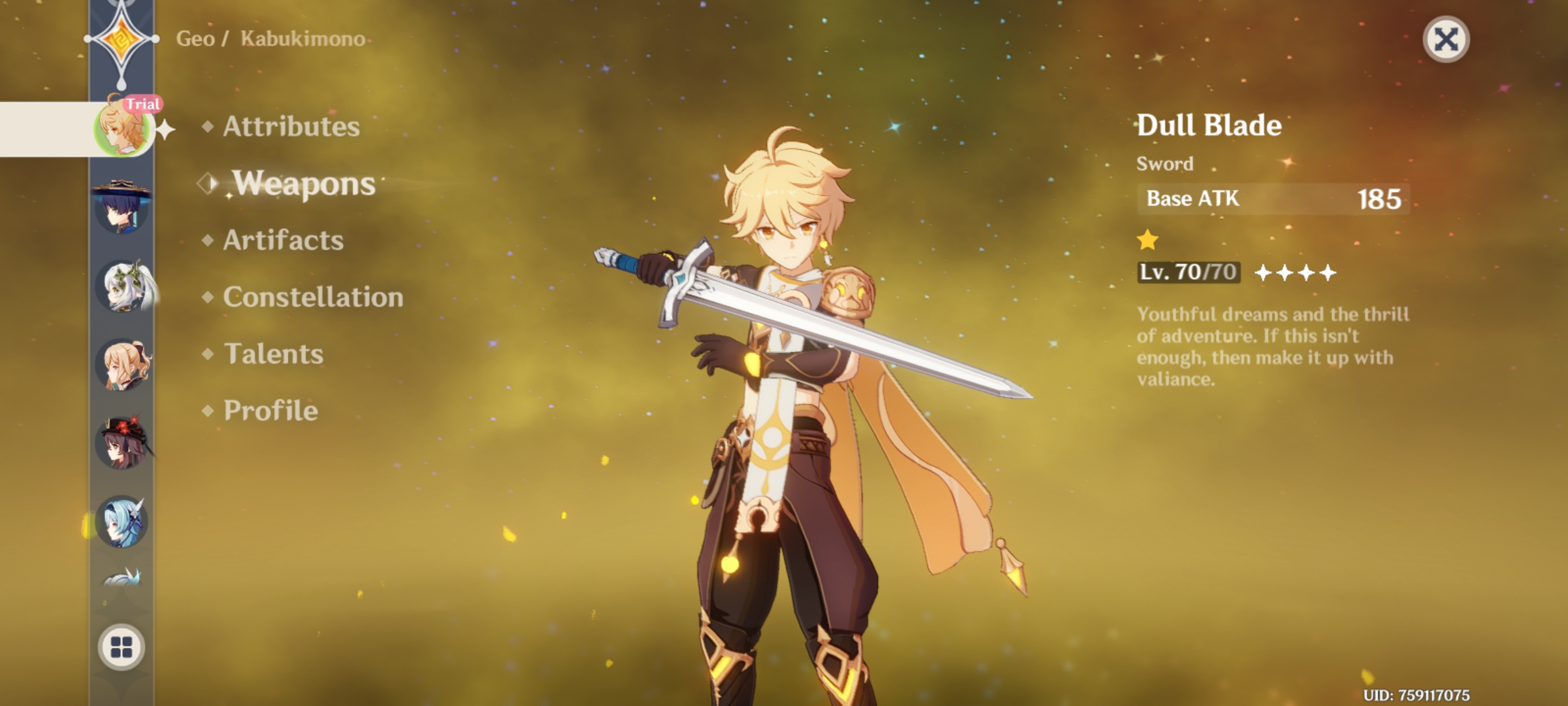 I actually cant believe that even in trial they gave him dull blade🤣 ...