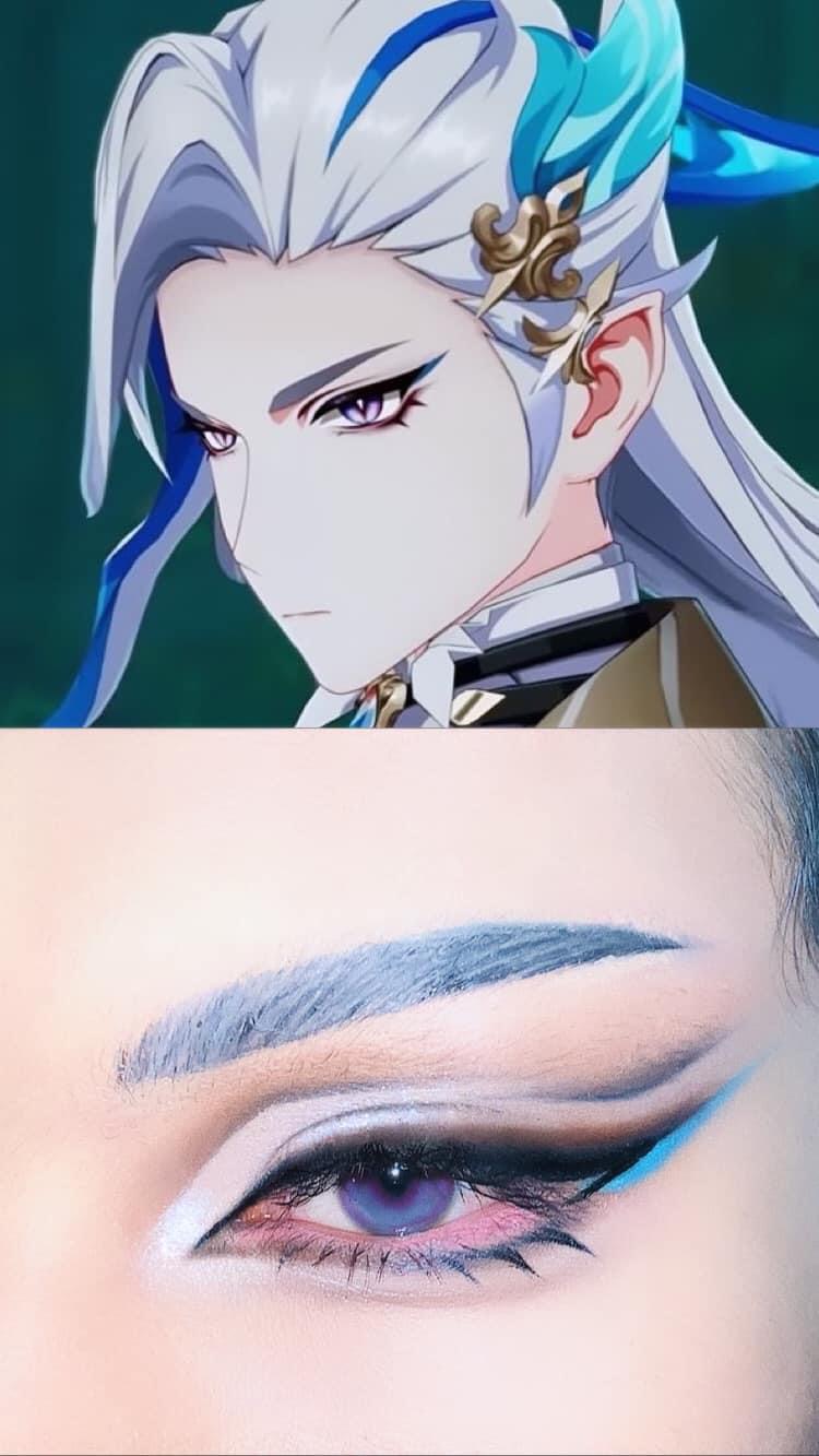 Neuvillette makeup - Which one is better? Genshin Impact | HoYoLAB