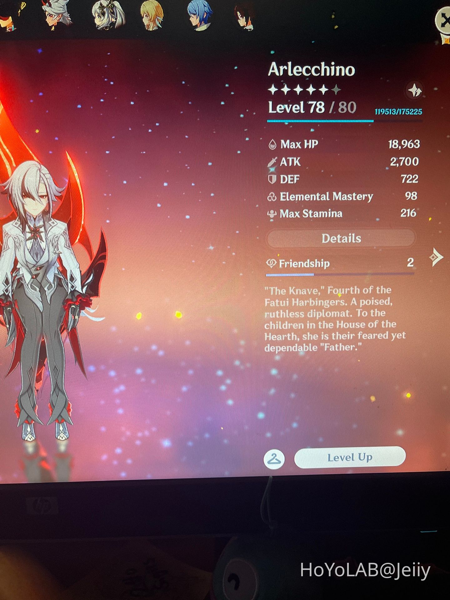 My Arlecchino build :D Genshin Impact | HoYoLAB