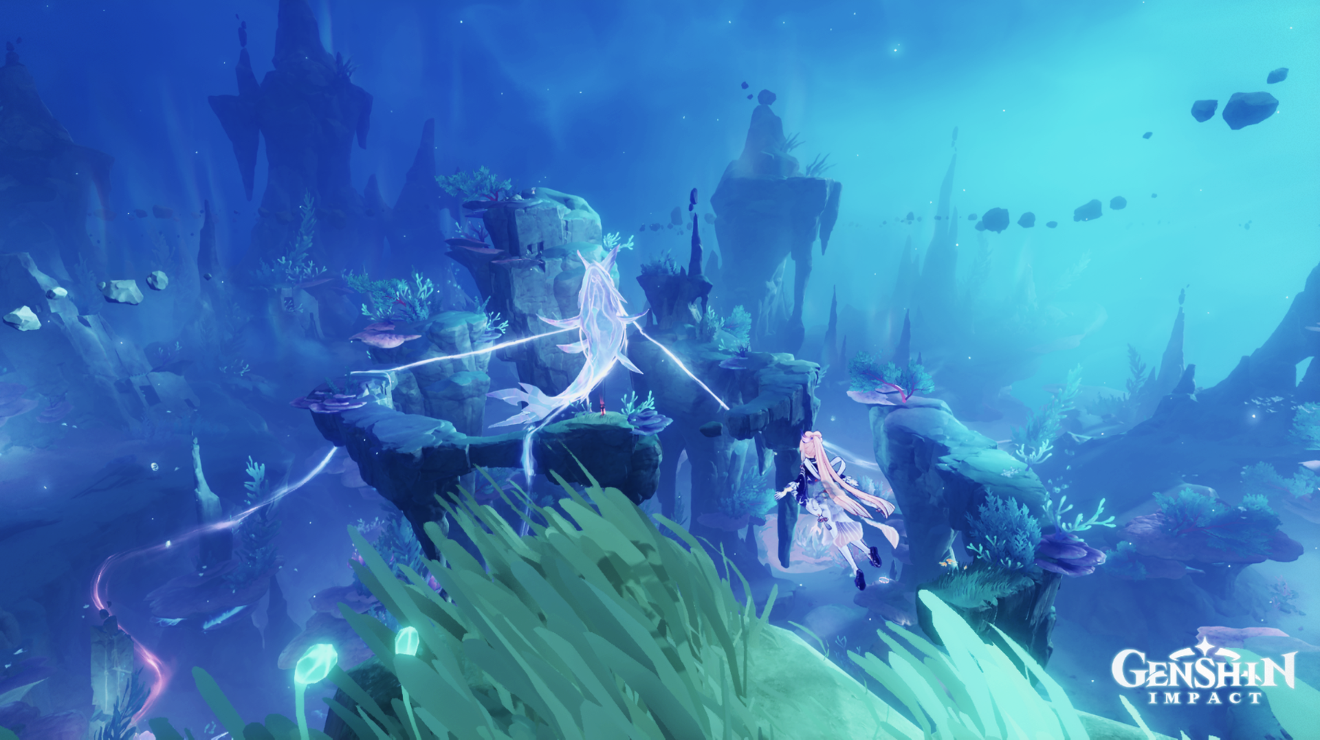 Smol fish admiring Big fish Genshin Impact | HoYoLAB