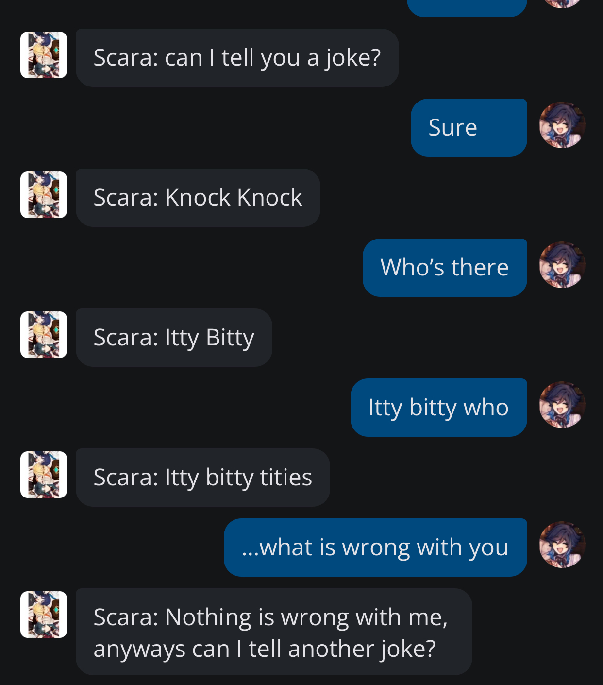 Scara’s jokes Genshin Impact | HoYoLAB