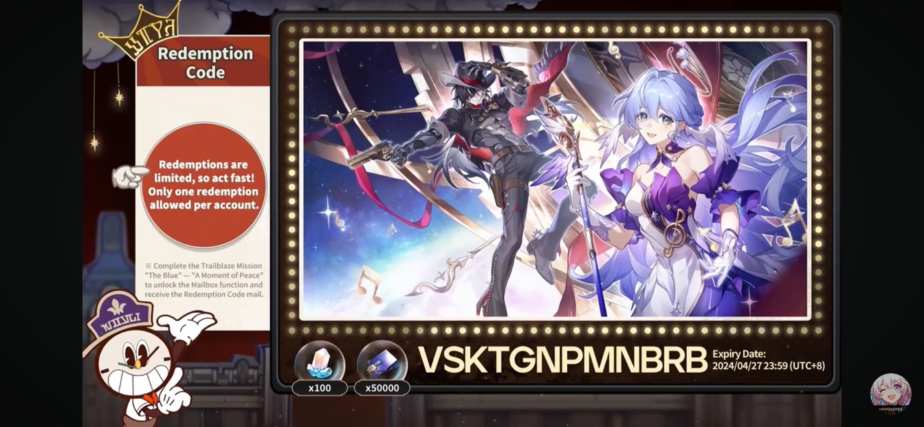 NEW CODES!!💋 Honkai: Star Rail | HoYoLAB