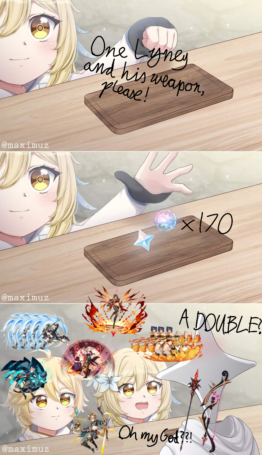 DUDE!? A DOUBLE AND DEHYA? Genshin Impact | HoYoLAB