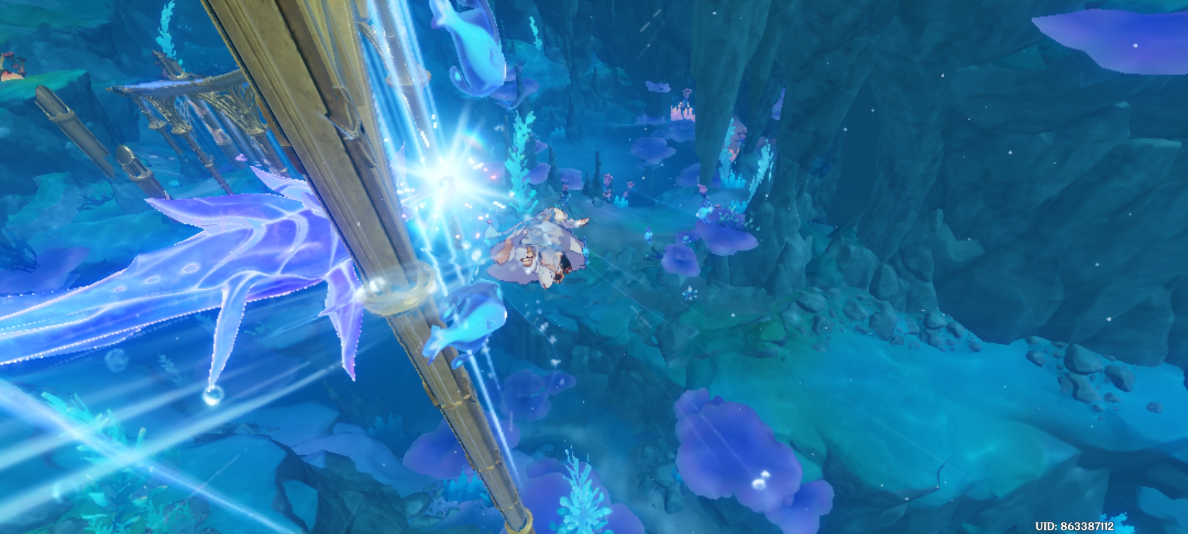 Swimming with Scylla Genshin Impact | HoYoLAB