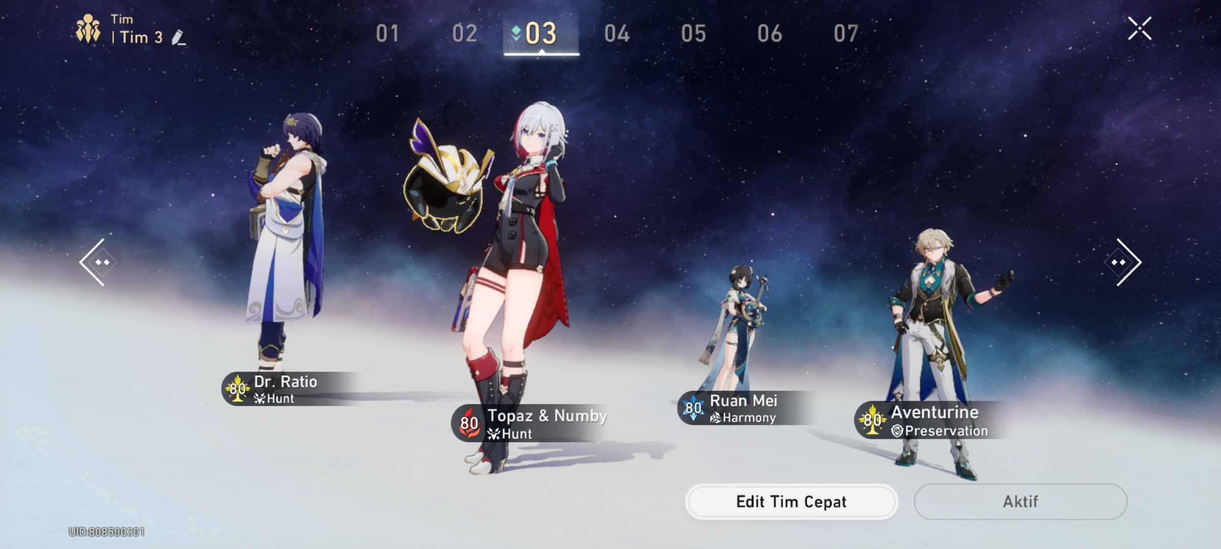 Sebagus ini lohh Aventurine, clear SU Gold&Gear Conundrum 12 🤭 Honkai: Star Rail | HoYoLAB