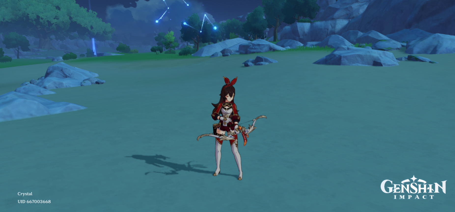 amber with her bow Genshin Impact | HoYoLAB
