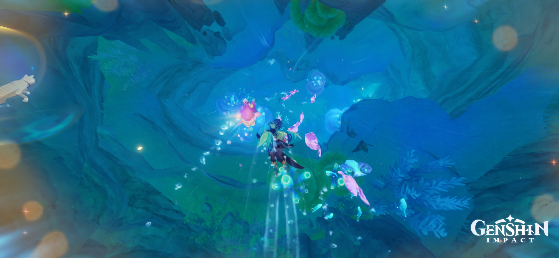 pics from the new world quest Genshin Impact | HoYoLAB