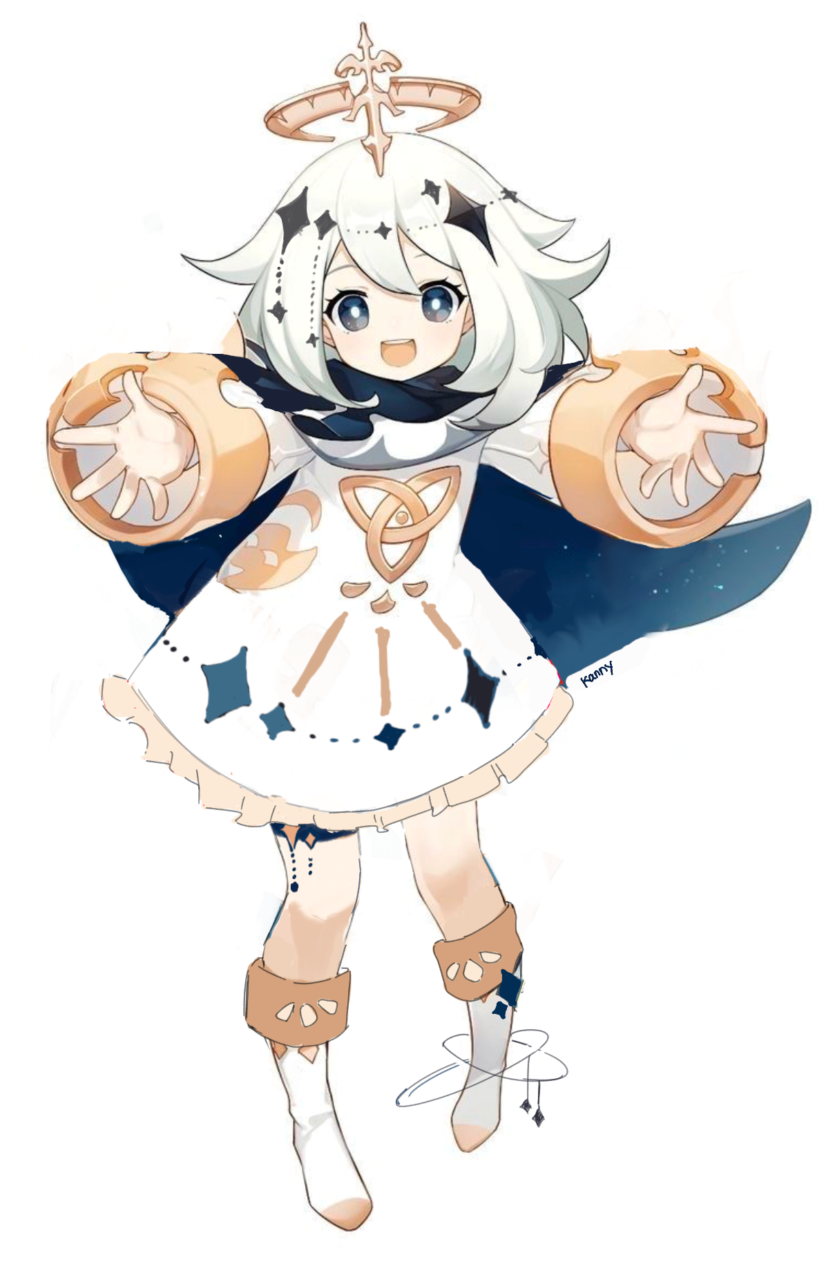 Paimon alternate dress! Redesign!! Genshin Impact | HoYoLAB