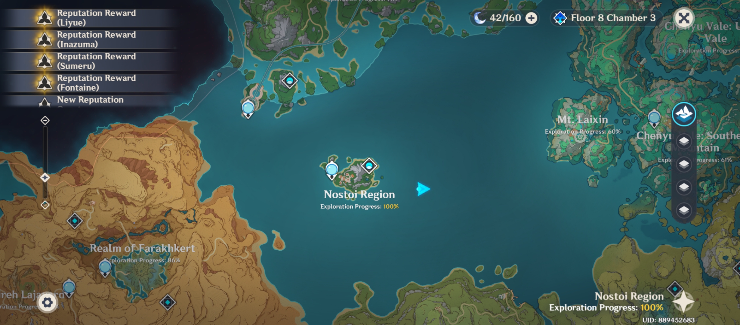 My first 100% progress Genshin Impact | HoYoLAB