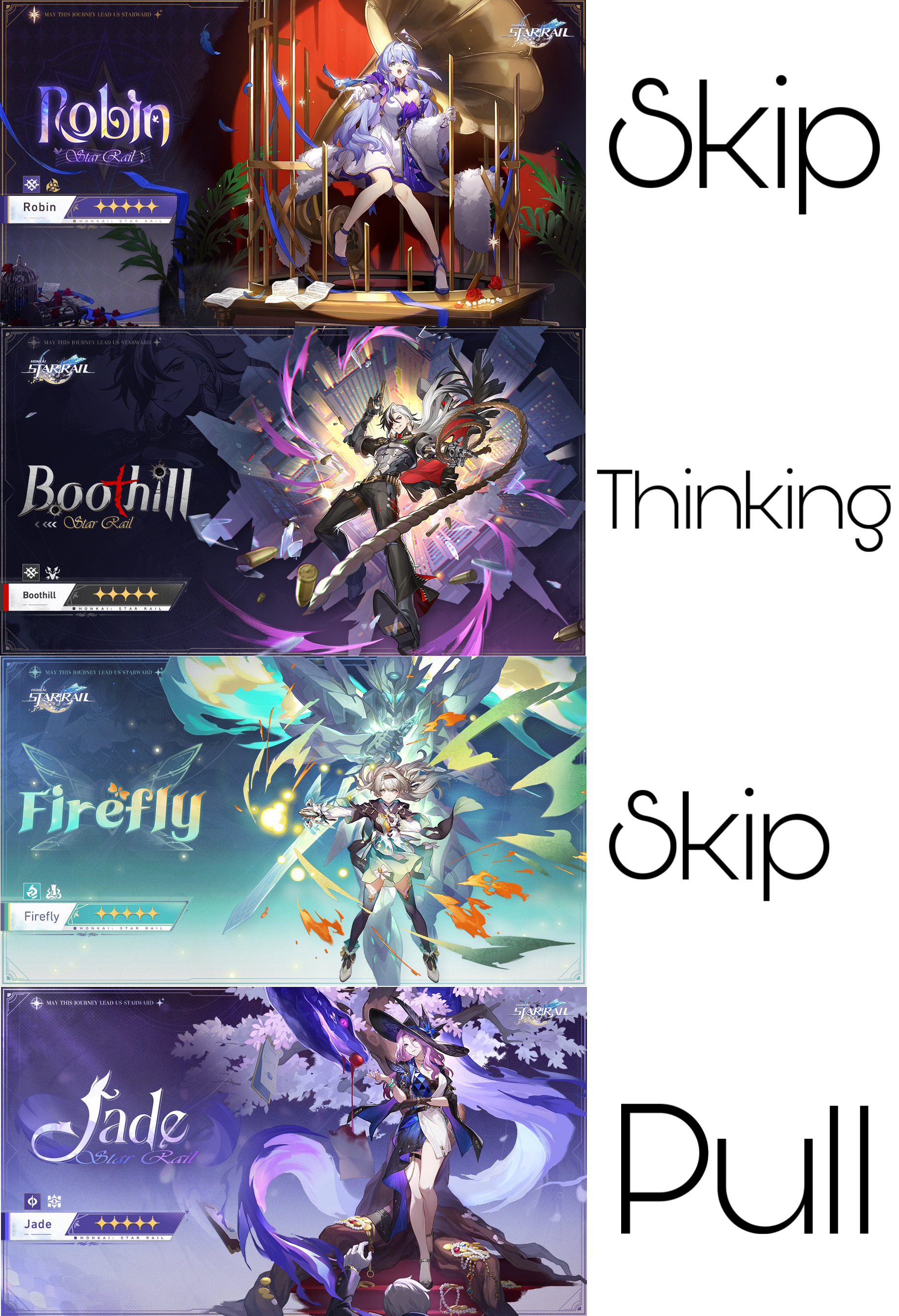 My future pulls for now Honkai: Star Rail | HoYoLAB