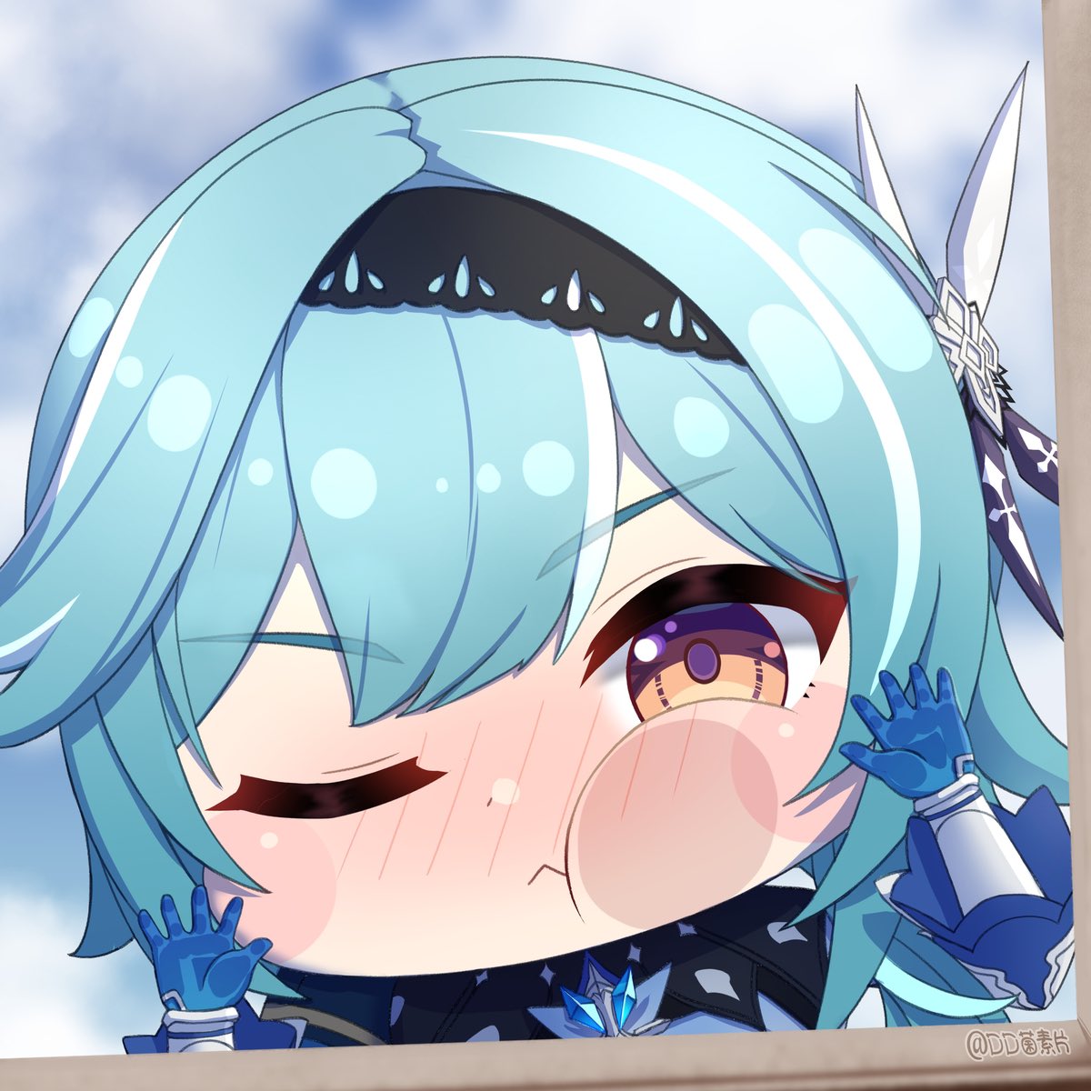 Chibi Eula 😍 Genshin Impact | HoYoLAB