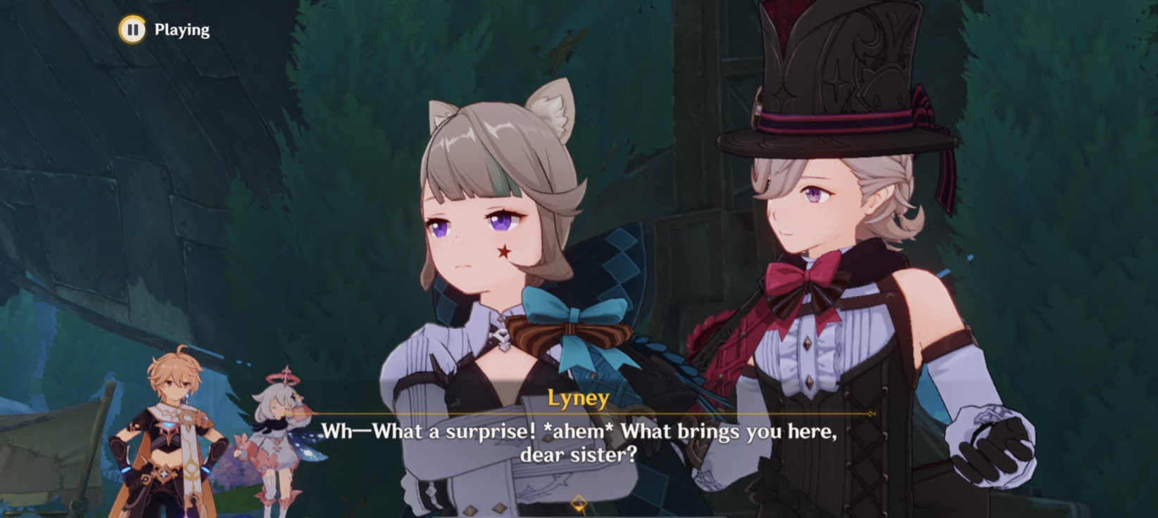 Lynette is so done with Lyney Genshin Impact | HoYoLAB