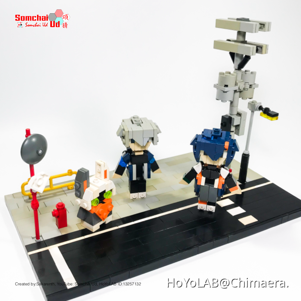 My LEGO Zenless Zone Zero Sixth Street Diorama MOC Zenless Zone Zero | HoYoLAB
