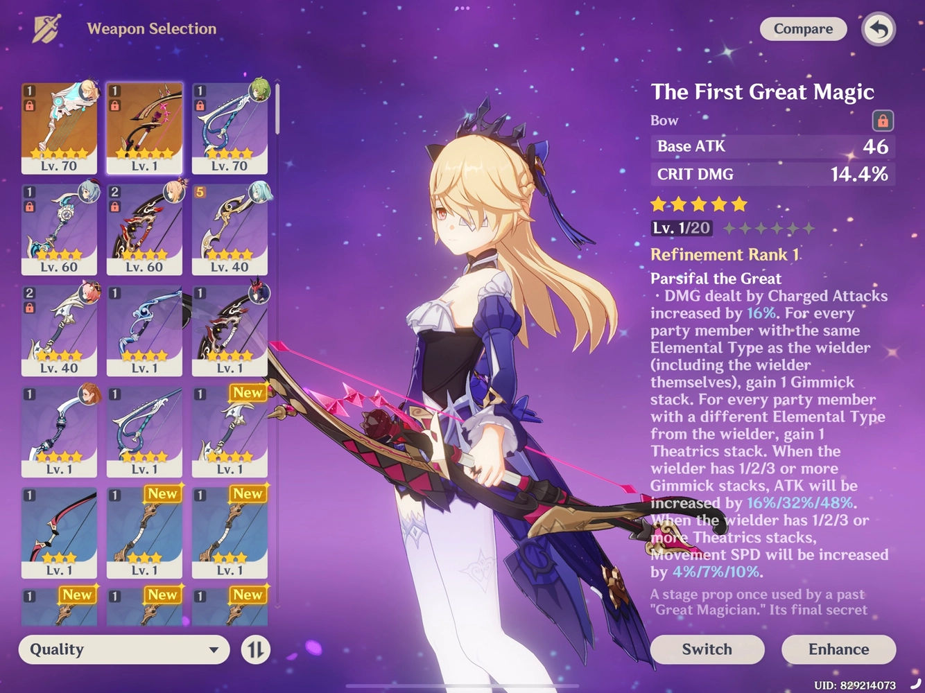 Is lyneys weapon good on fischl? Genshin Impact | HoYoLAB