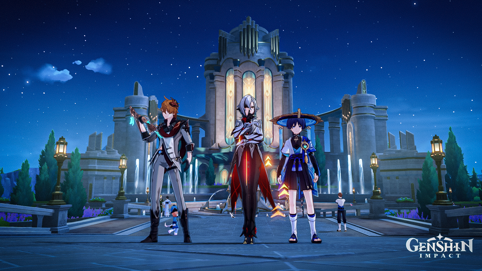 Playable Fatui Harbingers (and a former one) Genshin Impact | HoYoLAB