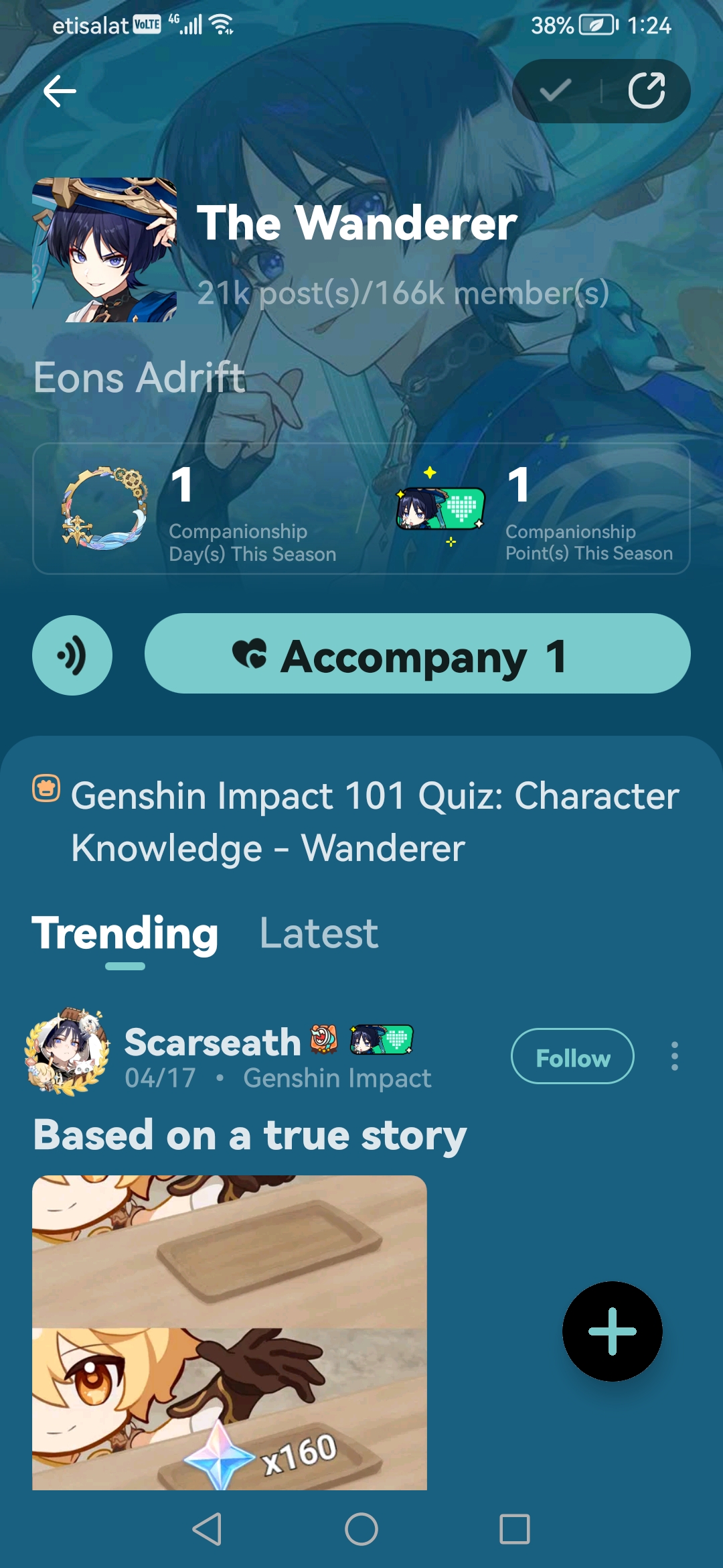 Widget Genshin Impact | HoYoLAB