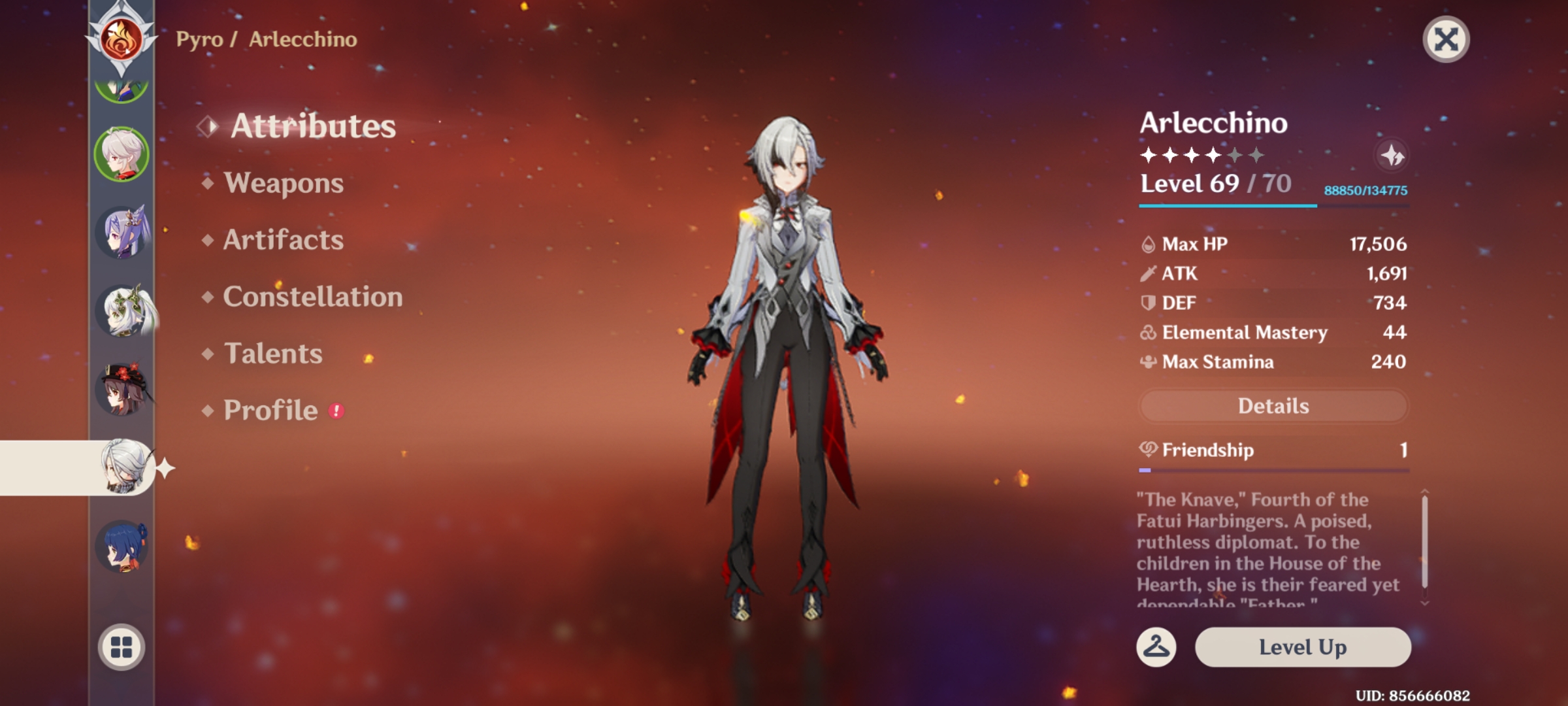 Leveling up Father 🖤 Genshin Impact | HoYoLAB