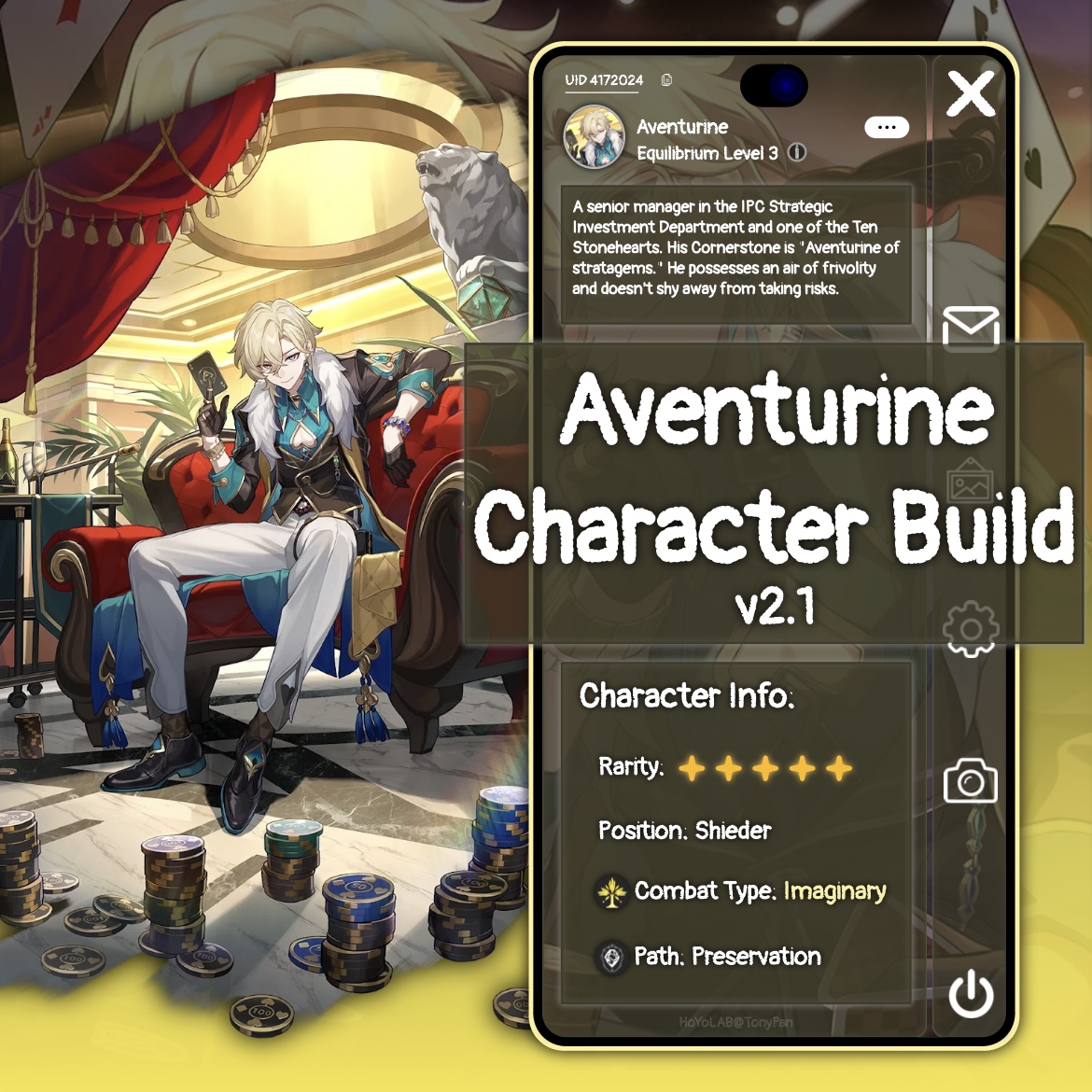 [v2.1] Aventurine - Detailed character guide Honkai: Star Rail | HoYoLAB