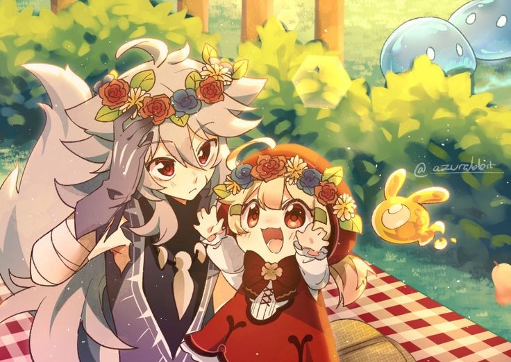 Razor and Klee Sibling Energy!! Genshin Impact | HoYoLAB