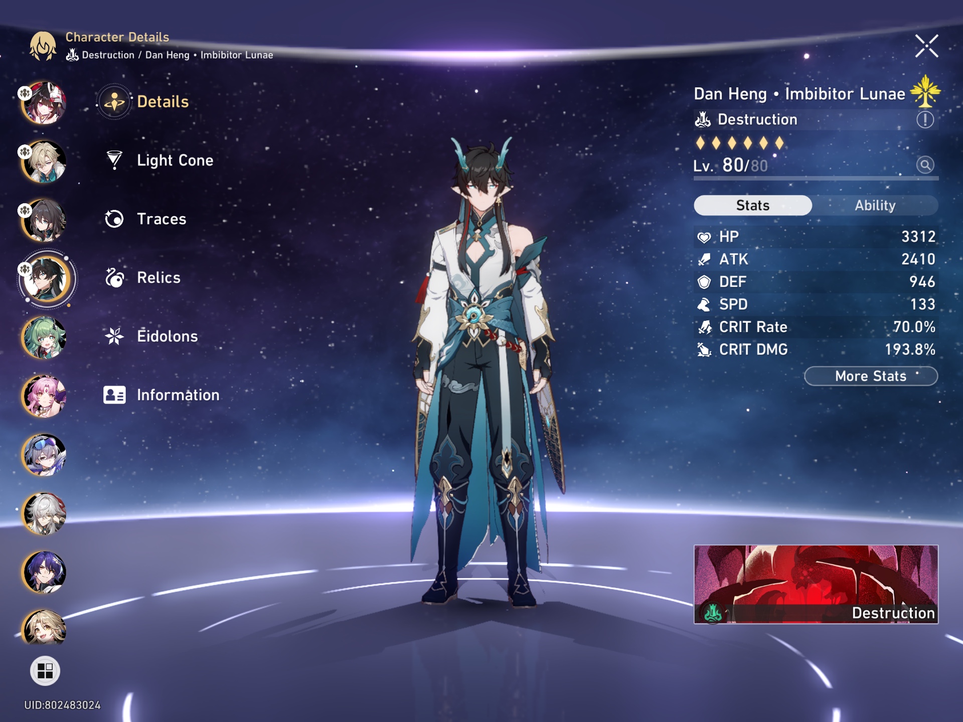 perfect crit rate Honkai: Star Rail | HoYoLAB