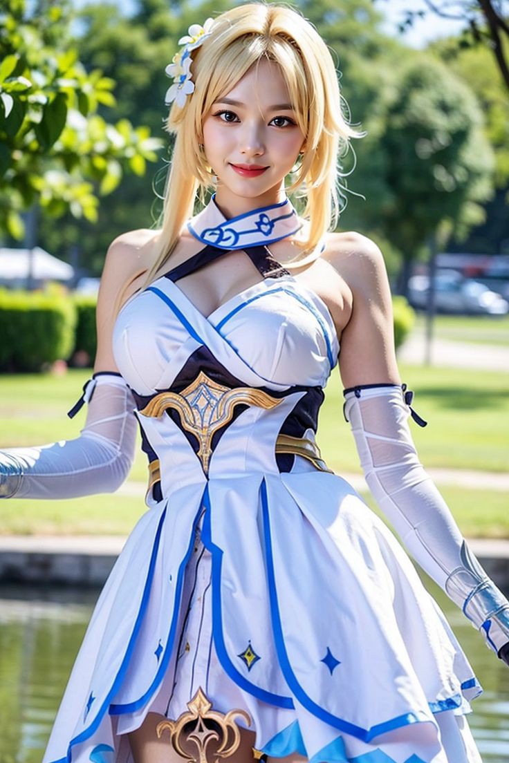 Barbara cosplay Genshin Impact | HoYoLAB