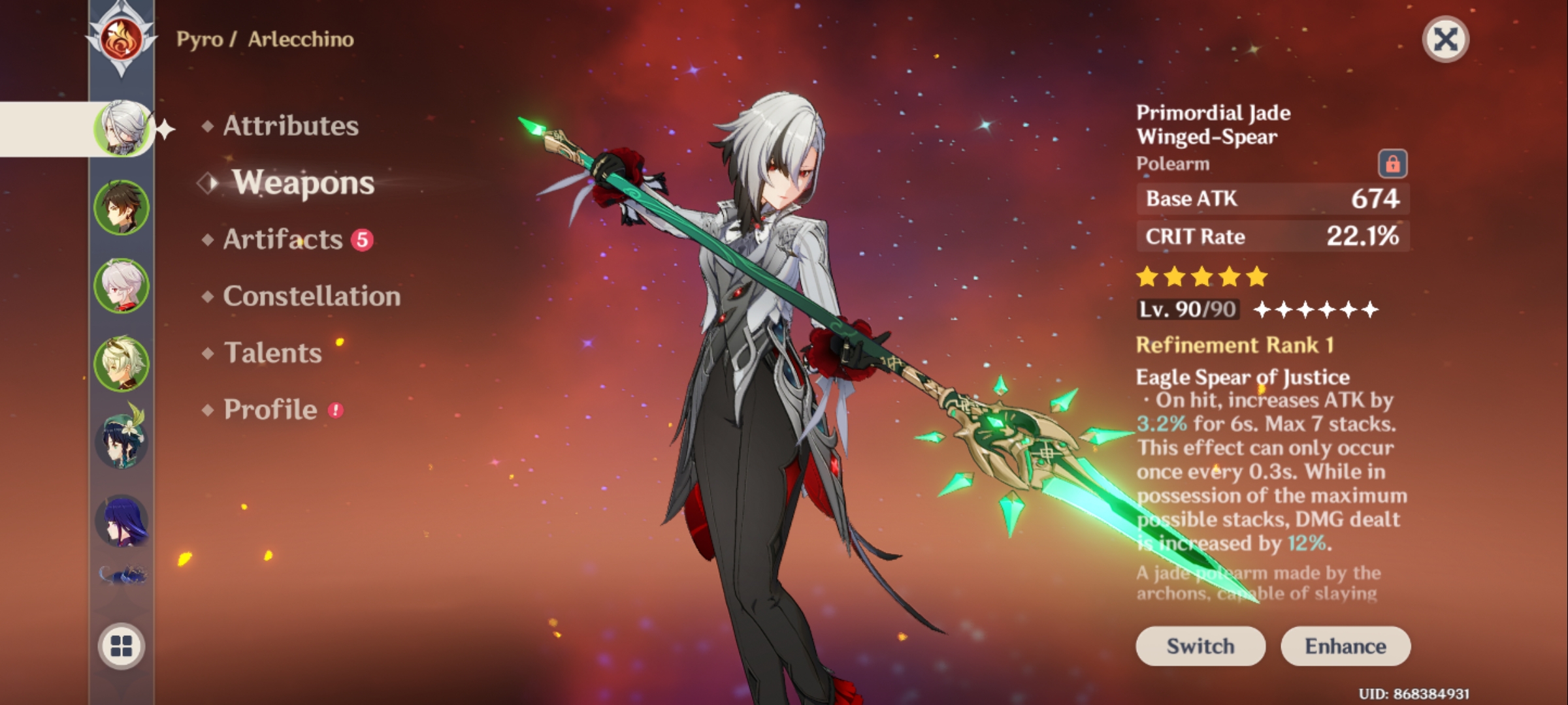 Gotta lock in and farm for her sig Genshin Impact | HoYoLAB