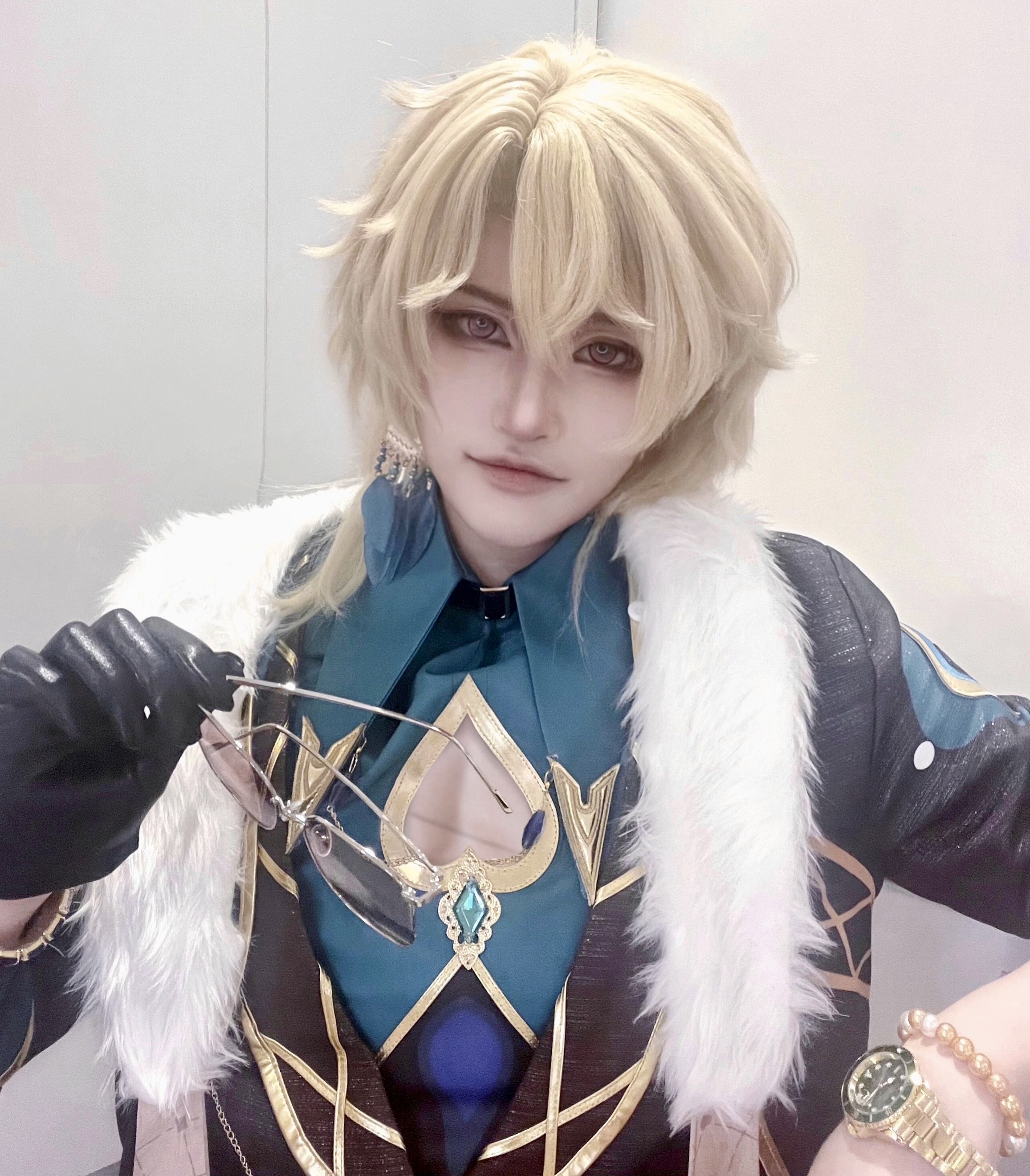 Aventurine cosplay by crappycapybaras Honkai: Star Rail | HoYoLAB