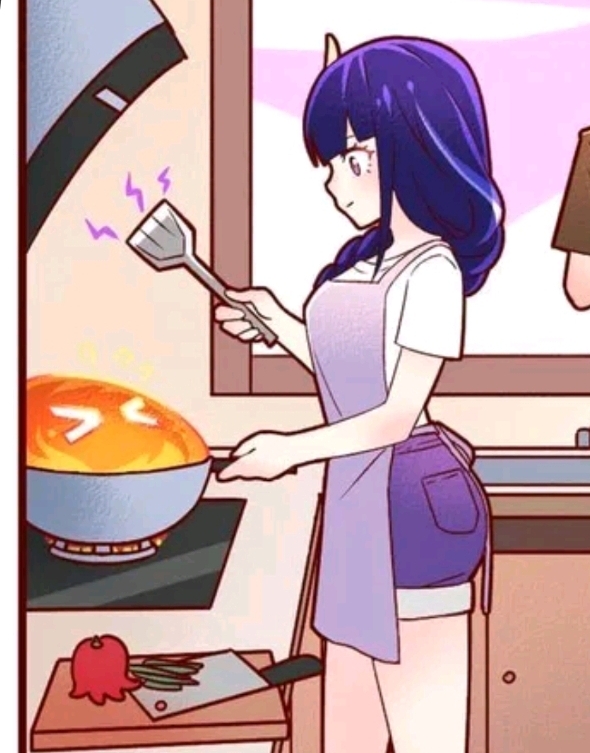 Who let raiden cook? Genshin Impact | HoYoLAB