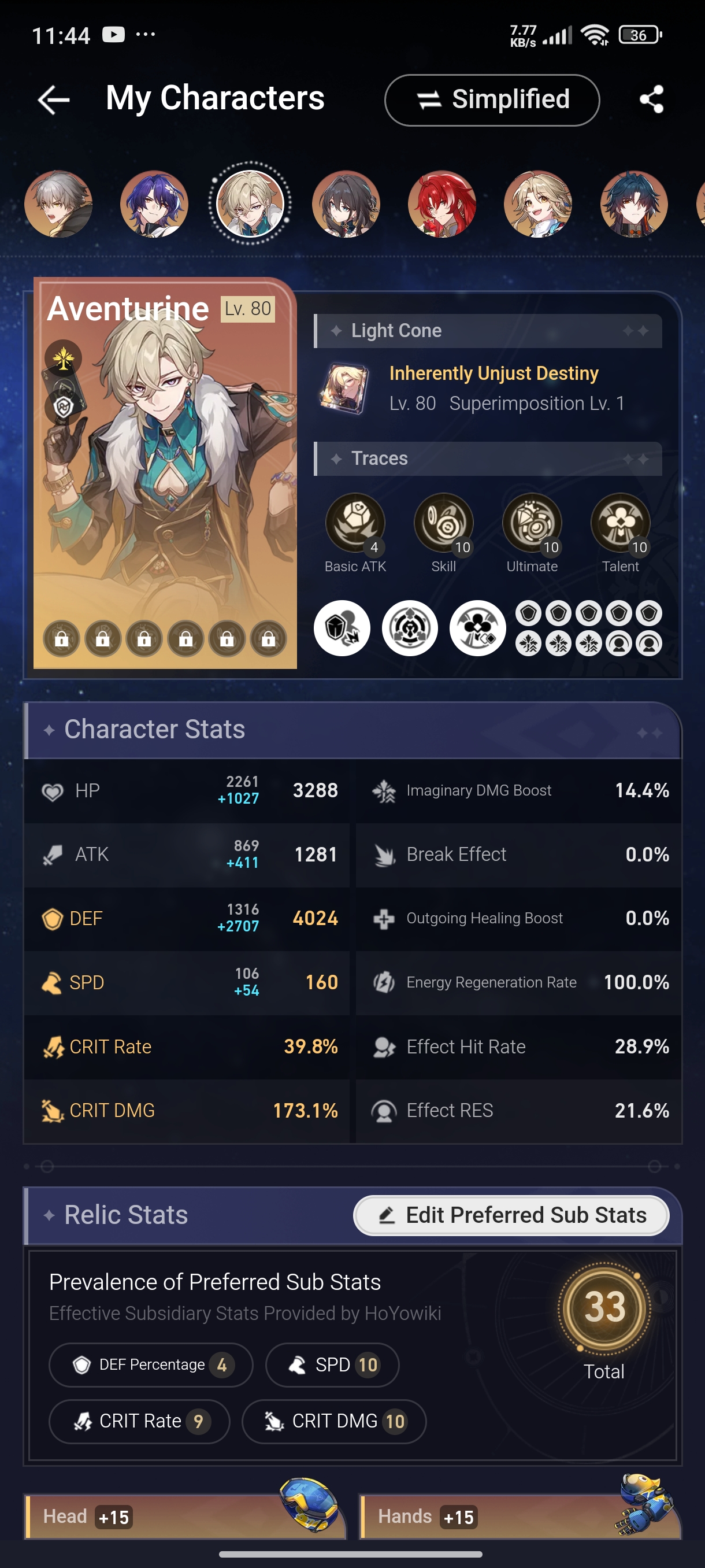 aventurine build Honkai: Star Rail | HoYoLAB