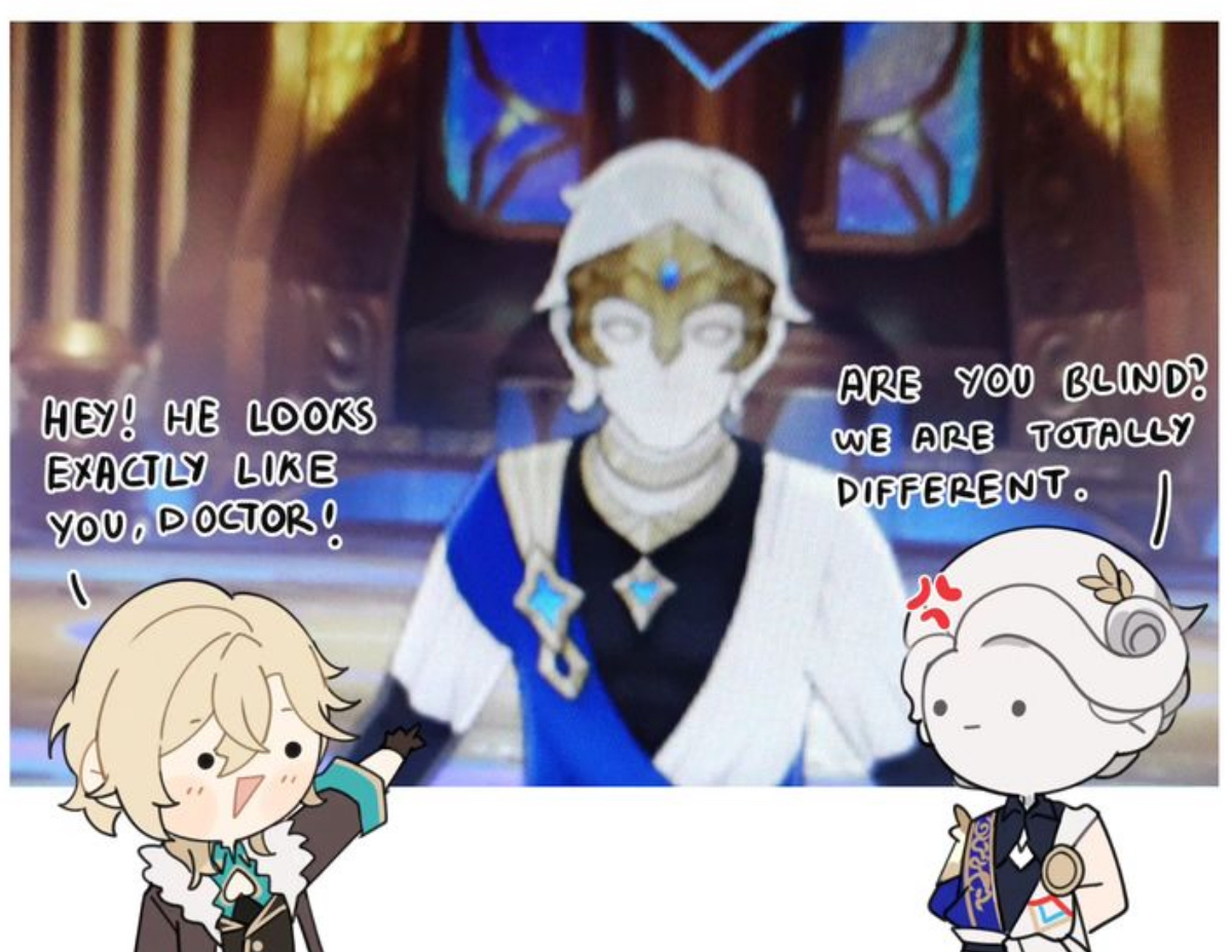 HEY! HE LOOKS EXACTLY LIKE YOU, DOCTOR! Honkai: Star Rail | HoYoLAB