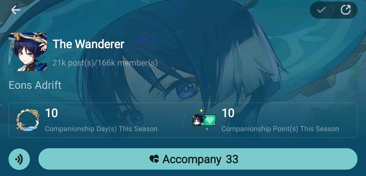 Give Wanderer his badge thingy 🗣🗣🗣 Genshin Impact | HoYoLAB