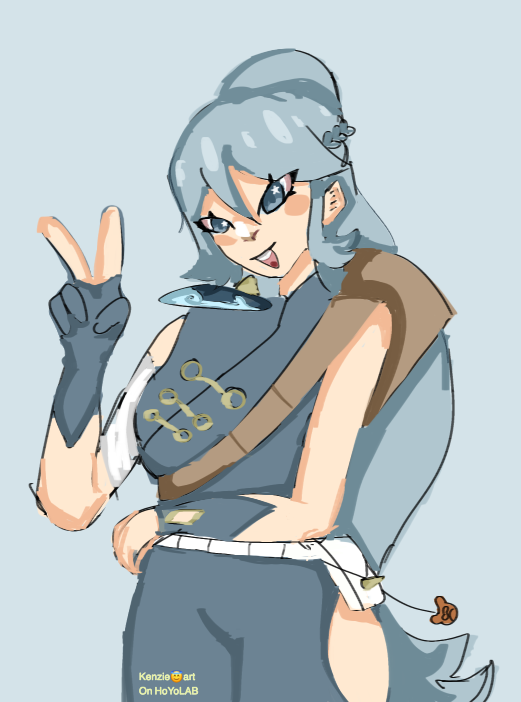 Oc fan art entry Genshin Impact | HoYoLAB