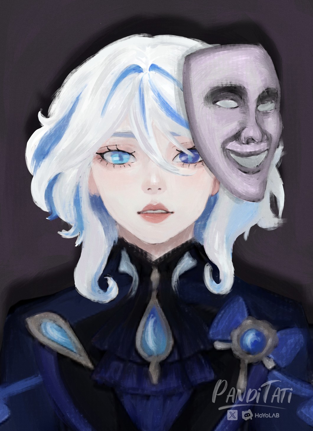 By playing roles and wearing masks, we lose ourselves Genshin Impact ...