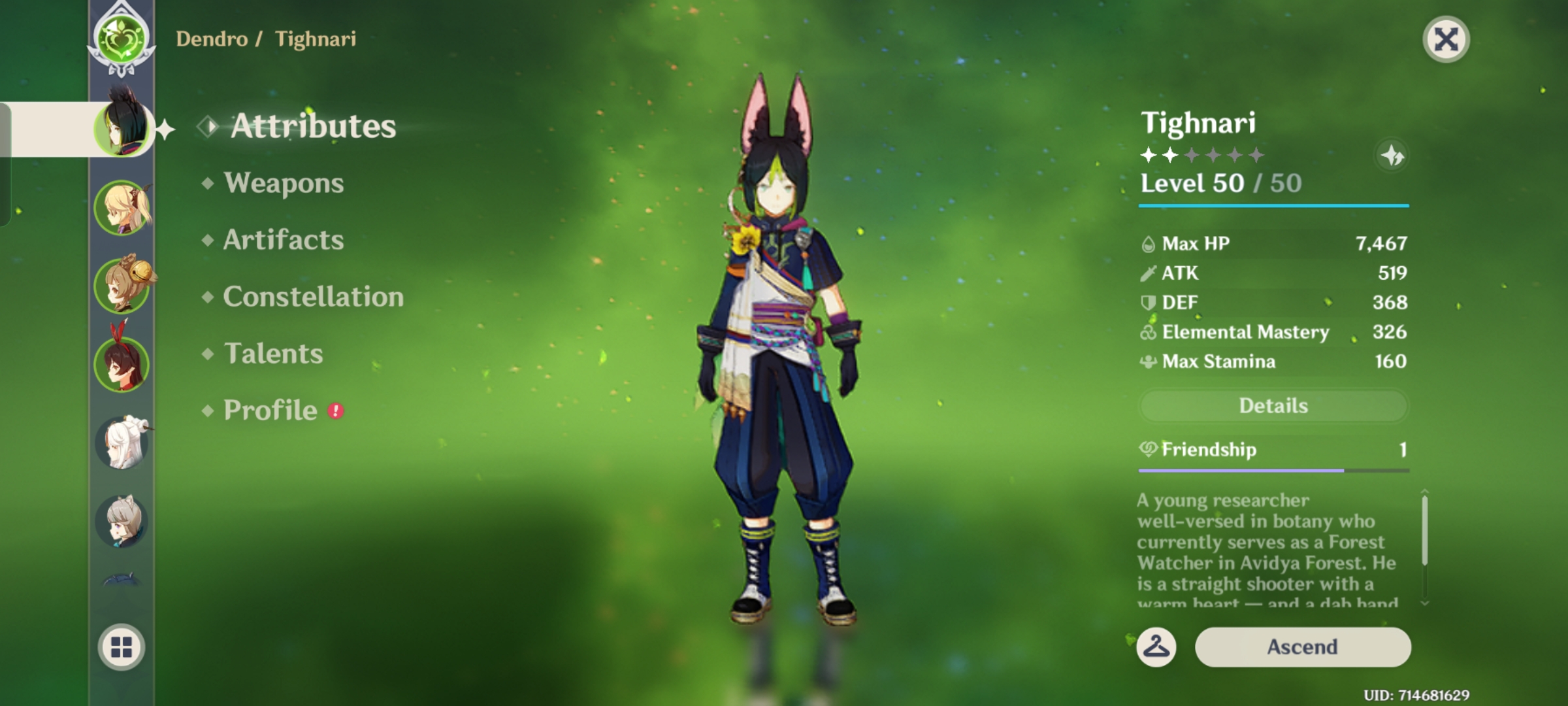 Build Tighnari Genshin Impact | HoYoLAB