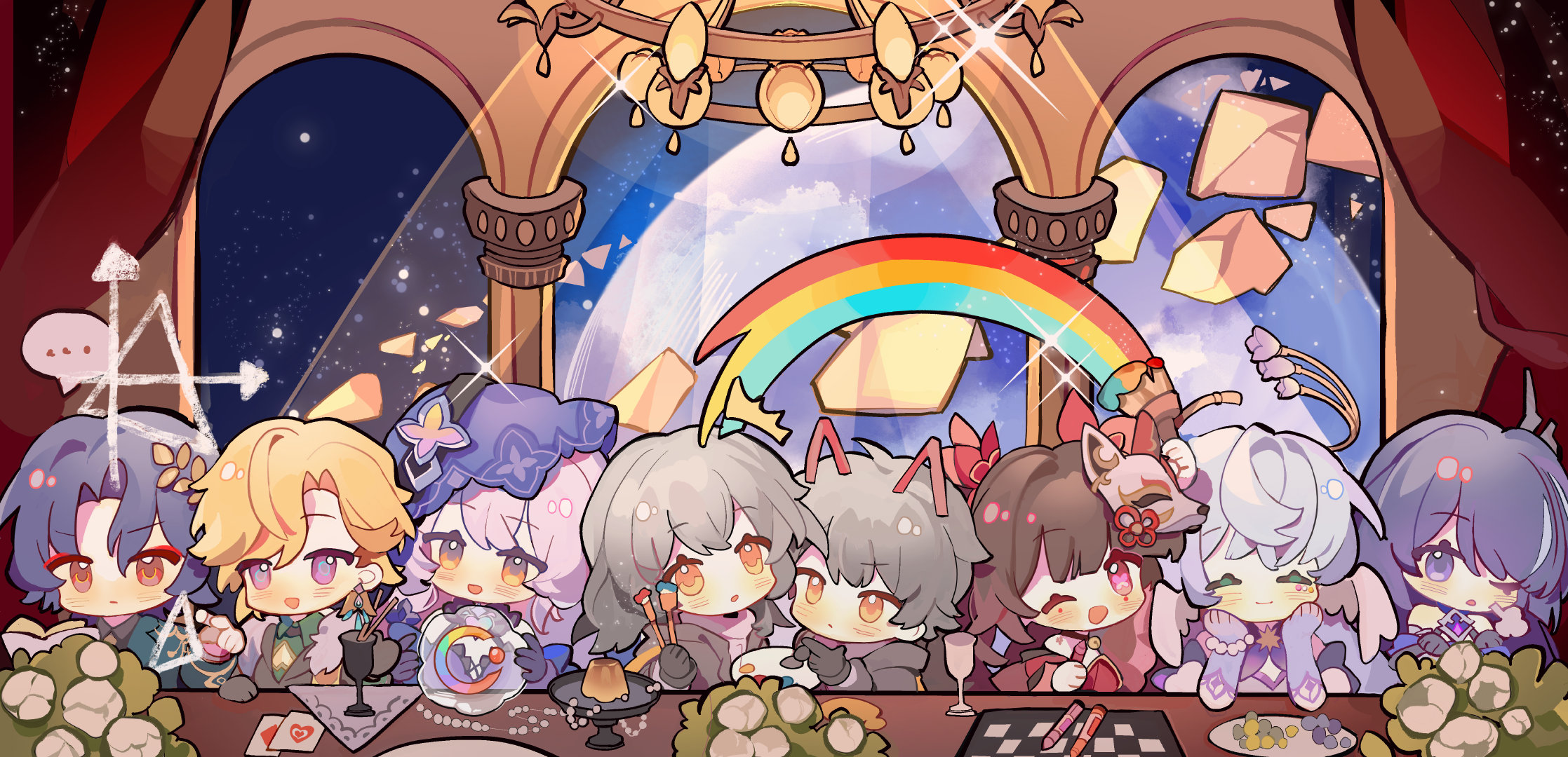 [Aventurine] CN Official Account Chibi Honkai: Star Rail | HoYoLAB