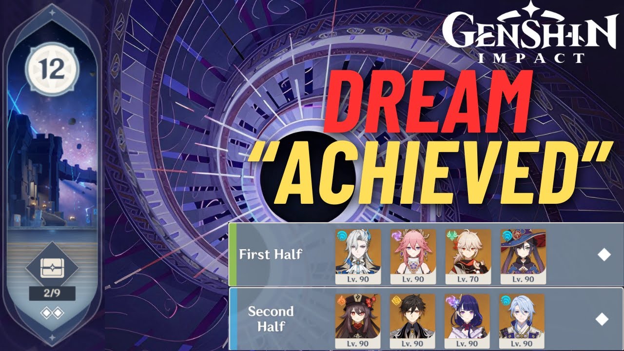 Spiral Abyss Floor 12 Chamber 3 Version 4.6 in Genshin Impact Genshin ...