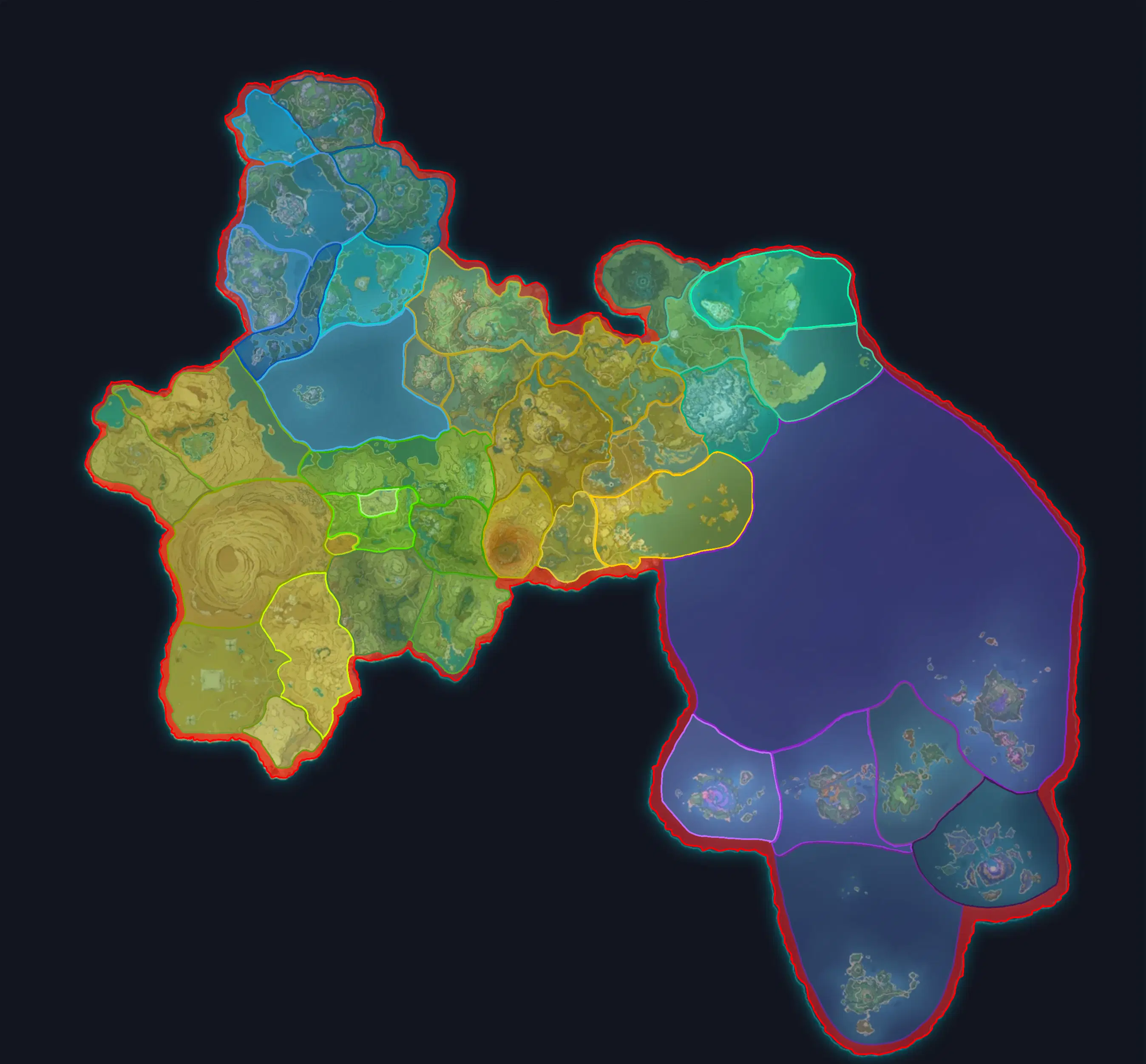 Genshin Impact Map Borders 4.6 Genshin Impact | HoYoLAB